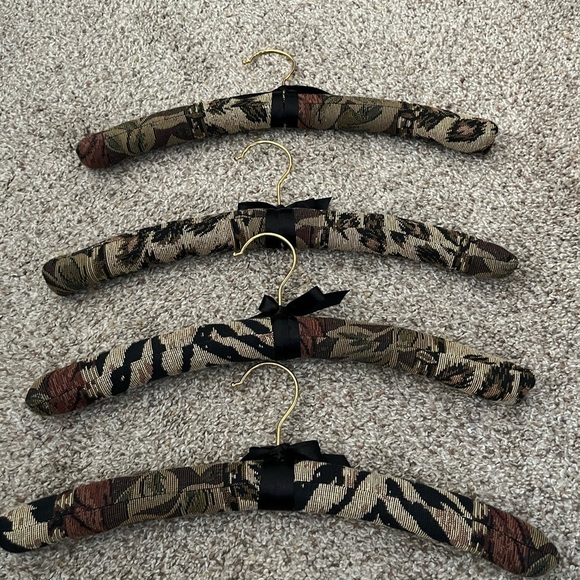 Storage & Organization | 4 Vintage Canvas Hangers | Poshmark